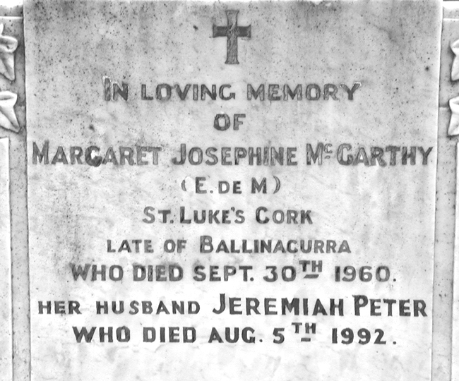 McCarthy, Margaret Josephine and Jeremiah Peter.jpg